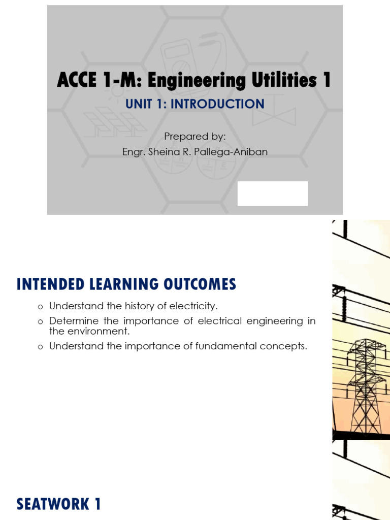 ACCE 1 M - L01 Introduction | Download Free PDF | Alternating Current ...