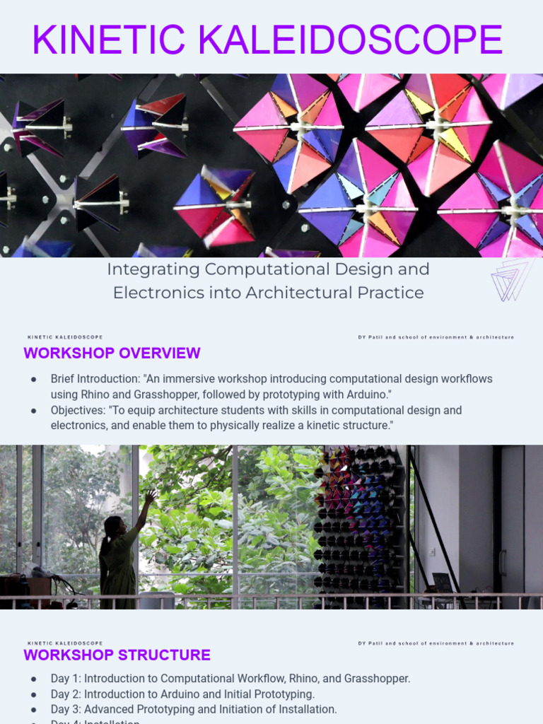 Kinetic Kaleidoscope | PDF | Prototype | Arduino
