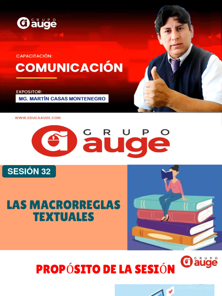 Sesion 32 - Macrorreglas Textuales | PDF | Memoria | Mamíferos