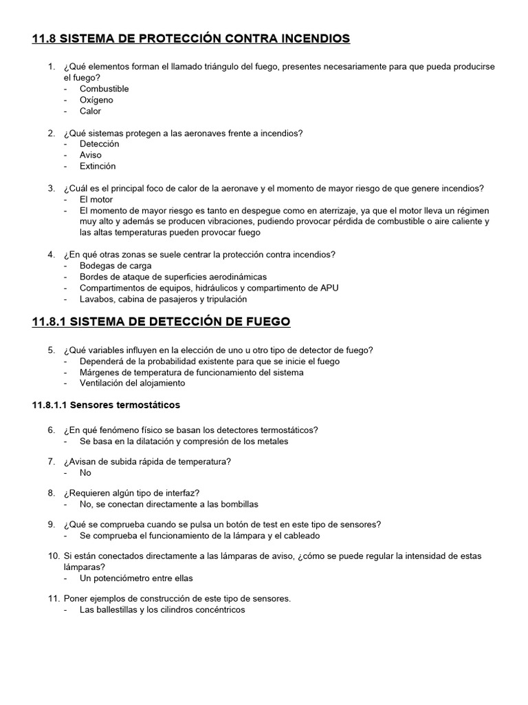 ATA 26 - Protección incendios | PDF