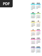 Kalender KB 3 Bulan | PDF