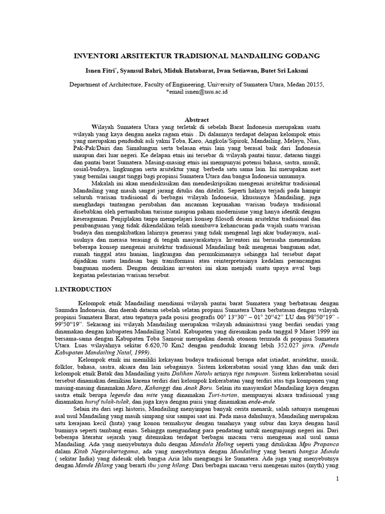 Bagas Godang - Fitri | PDF