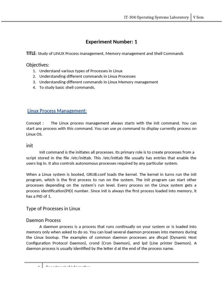 Os Expt 2 | PDF | Operating System | Shell (Computing)