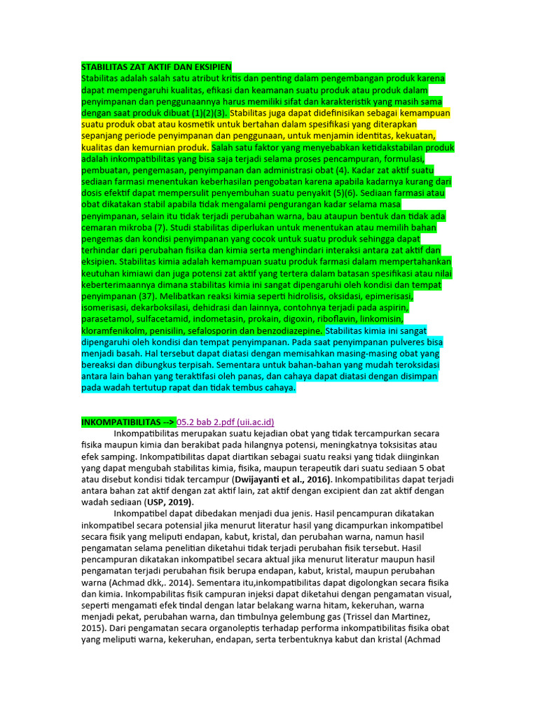 Tinpus Studi Preformulasi | PDF