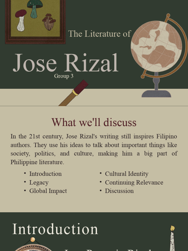 The Literature of Jose Rizal | PDF | Philippines