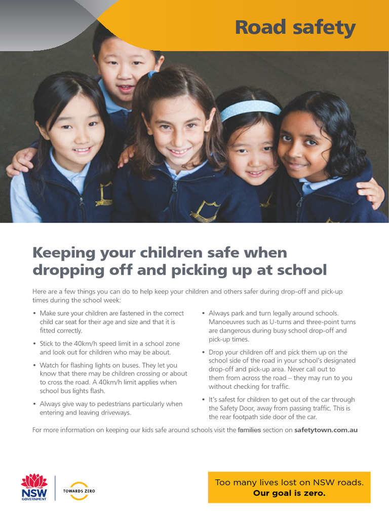 Child Road Safety Around Schools | PDF | Road Traffic Safety | Road Safety