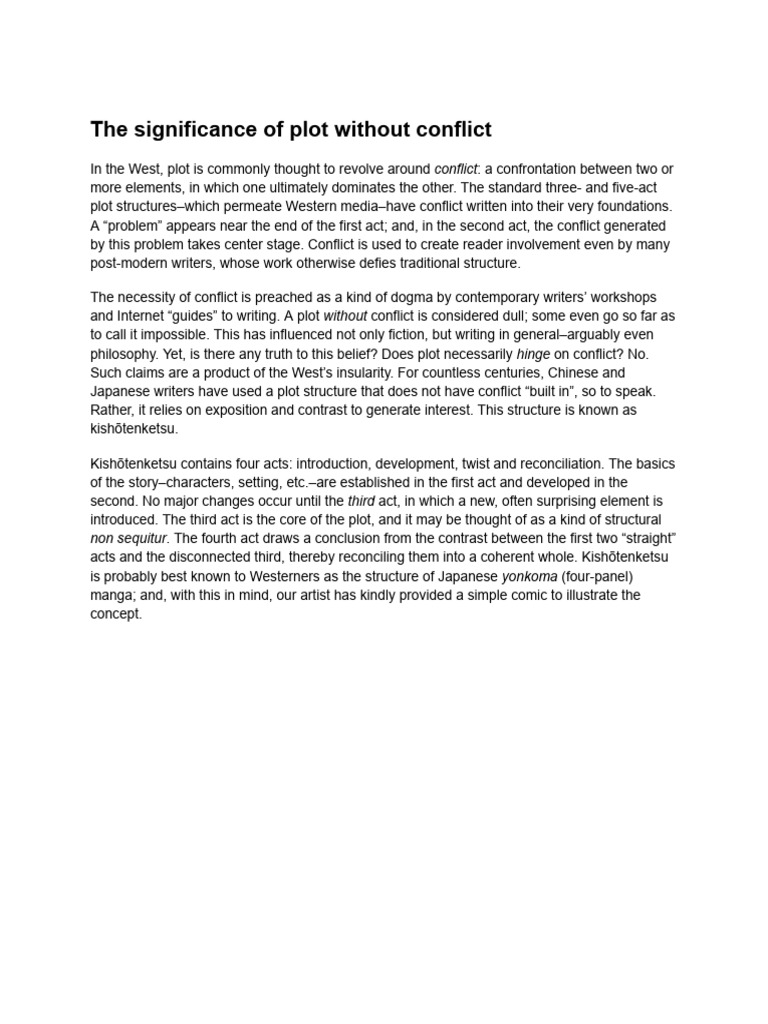 Kishotenketsu - Still Eating Oranges | PDF | Plot (Narrative ...