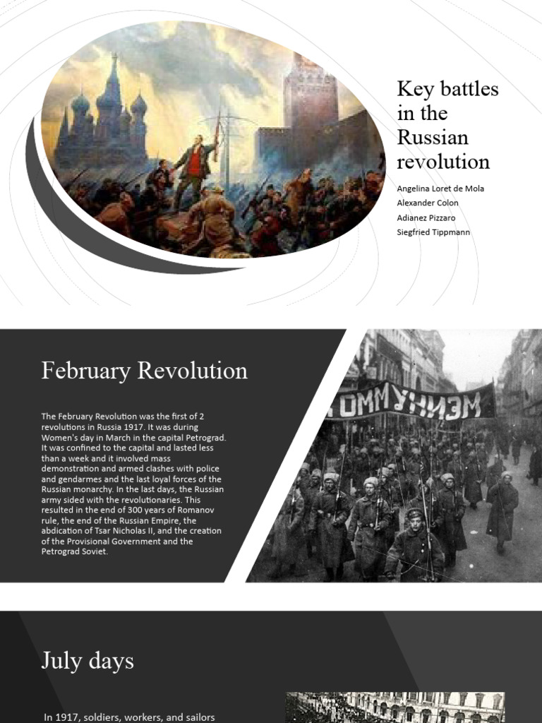Key Battles in The Russian Revolution: Angelina Loret de Mola Alexander ...