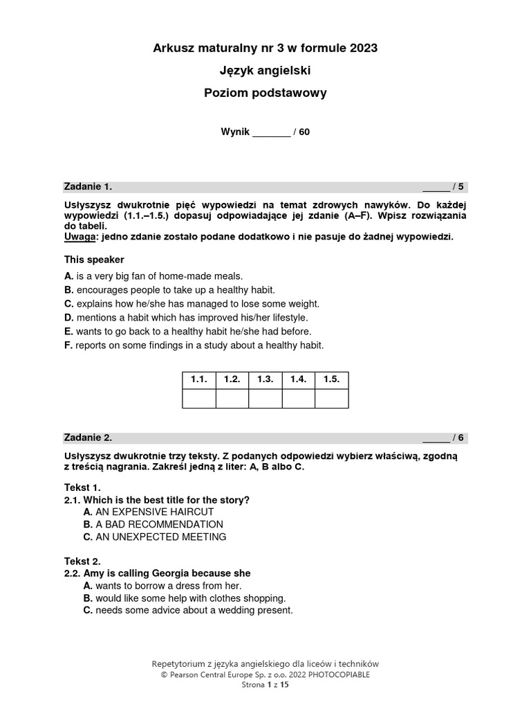 RepetMat Arkusz Podst 3 | PDF | Cruise Ship