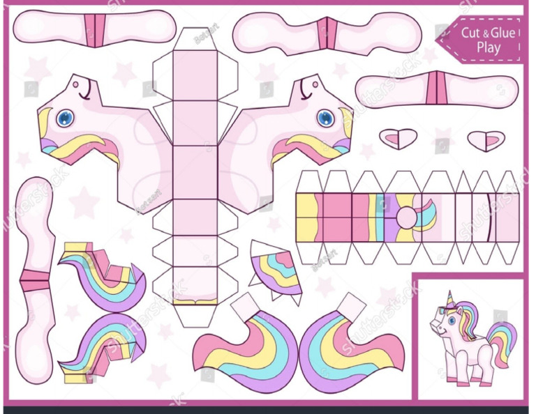 Unicornio Armable | PDF