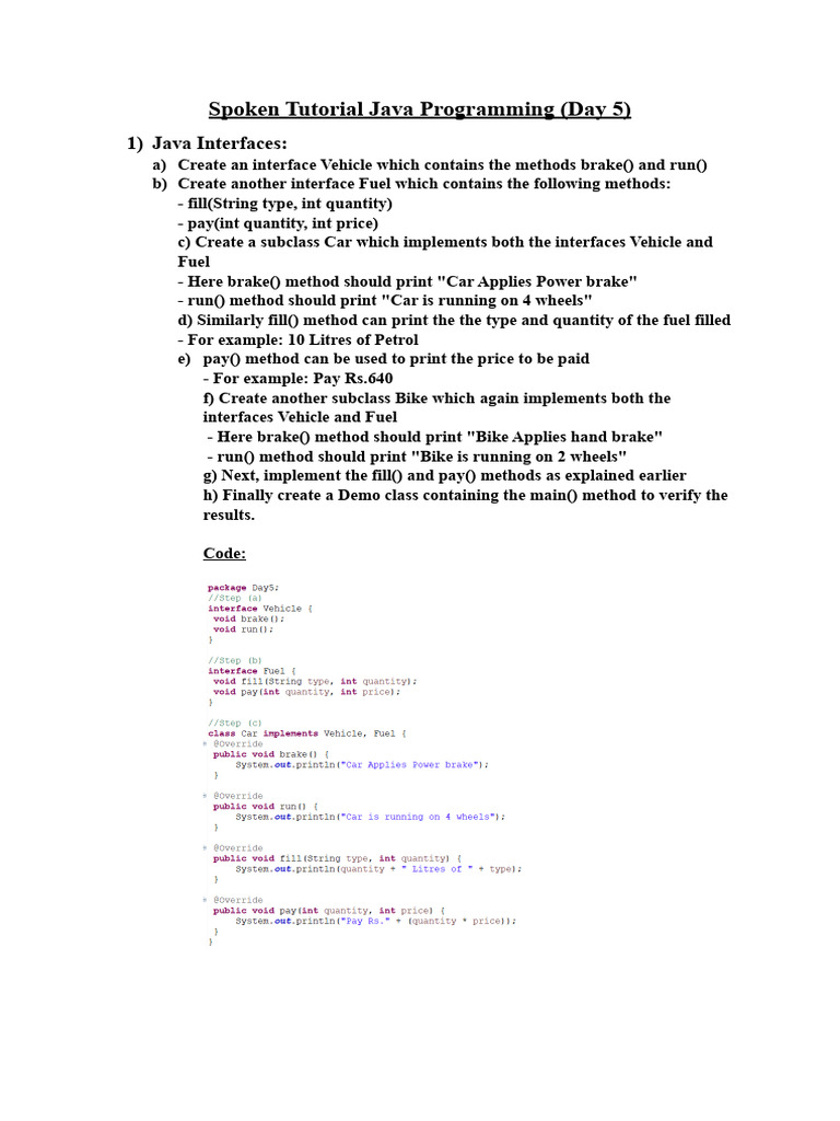 ShaikhInamulHasan Java Day5 | PDF | Method (Computer Programming) | Class (Computer Programming)
