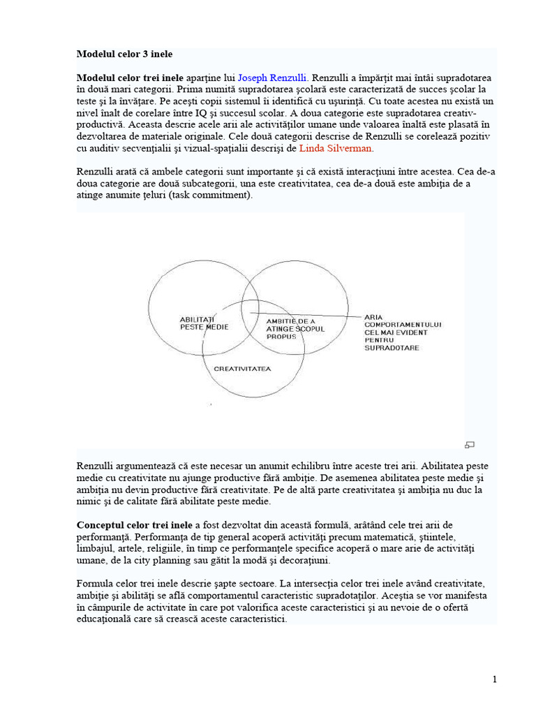 Modelul Celor 3 Inele | PDF