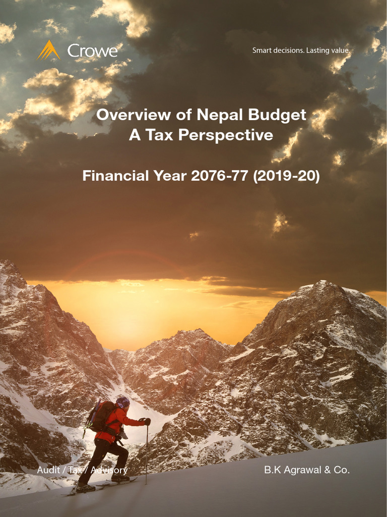 Nepal Tax Overview FY 2019-20 | PDF | Taxes | Value Added Tax
