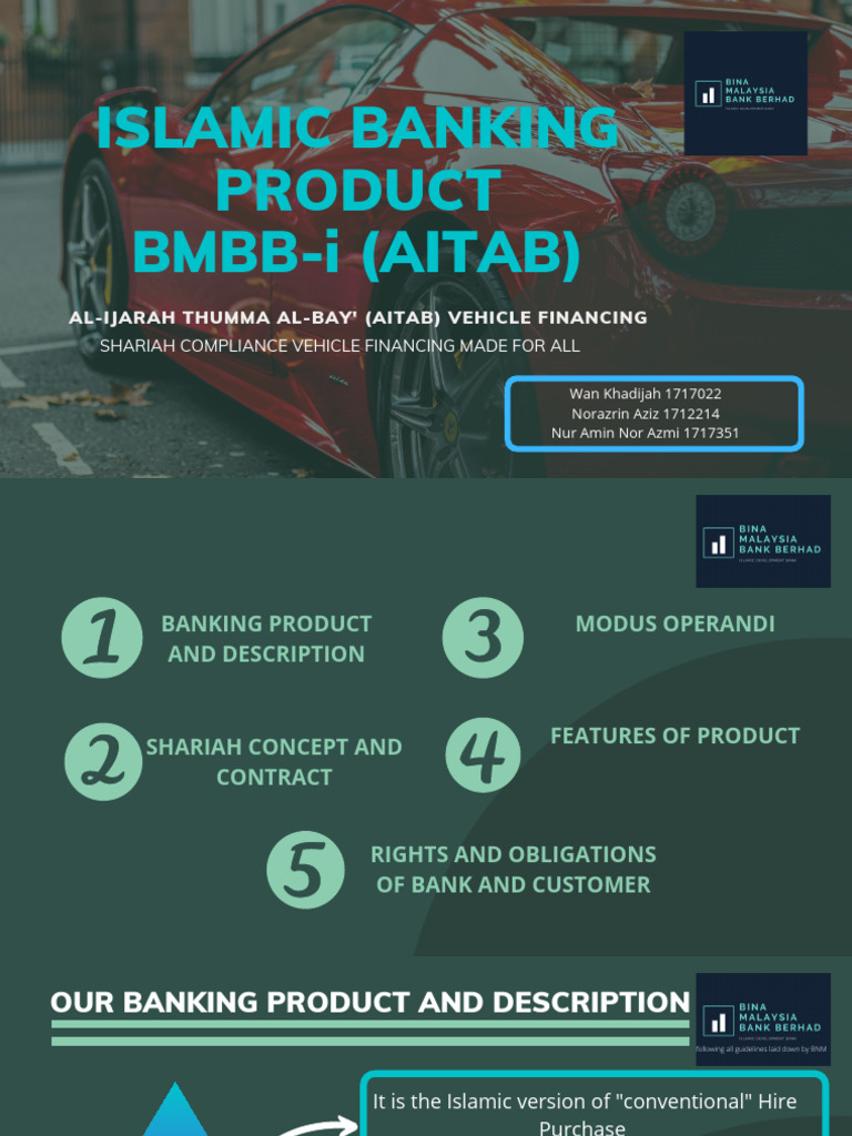 Aitab (Bina Malaysia Bank Berhad) | PDF | Islamic Banking And Finance ...