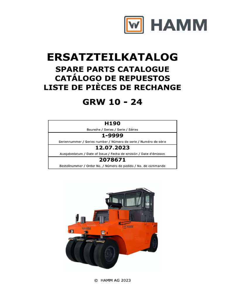 h190 - Spare Parts Catalogue (SN) | PDF