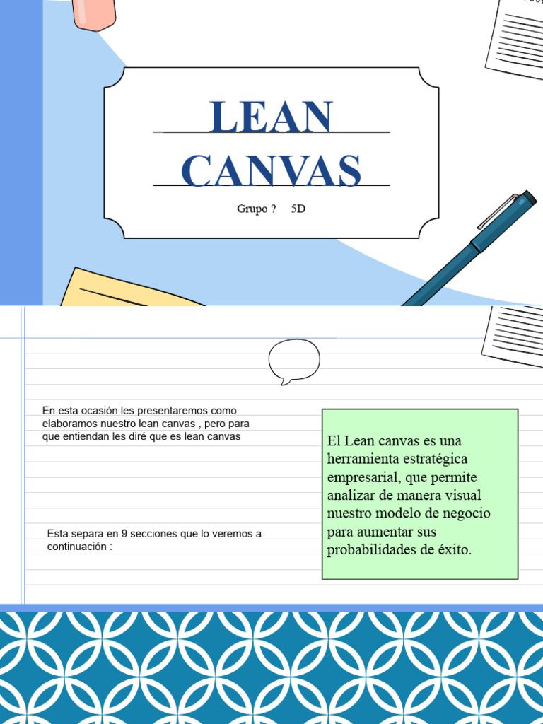 Lean Canvas | PDF | Business | Economias