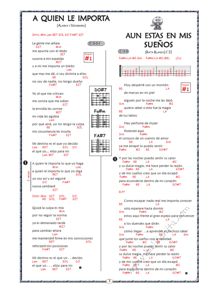 A Quien Le Importa | PDF