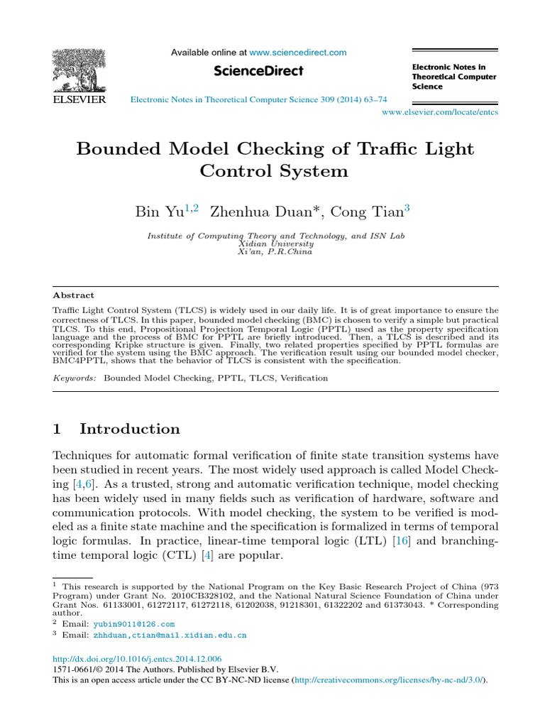 Model Checking | PDF | Formal Verification | Logic