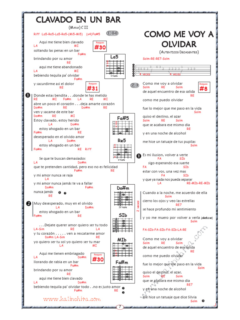 Clavado en Un Bar | PDF