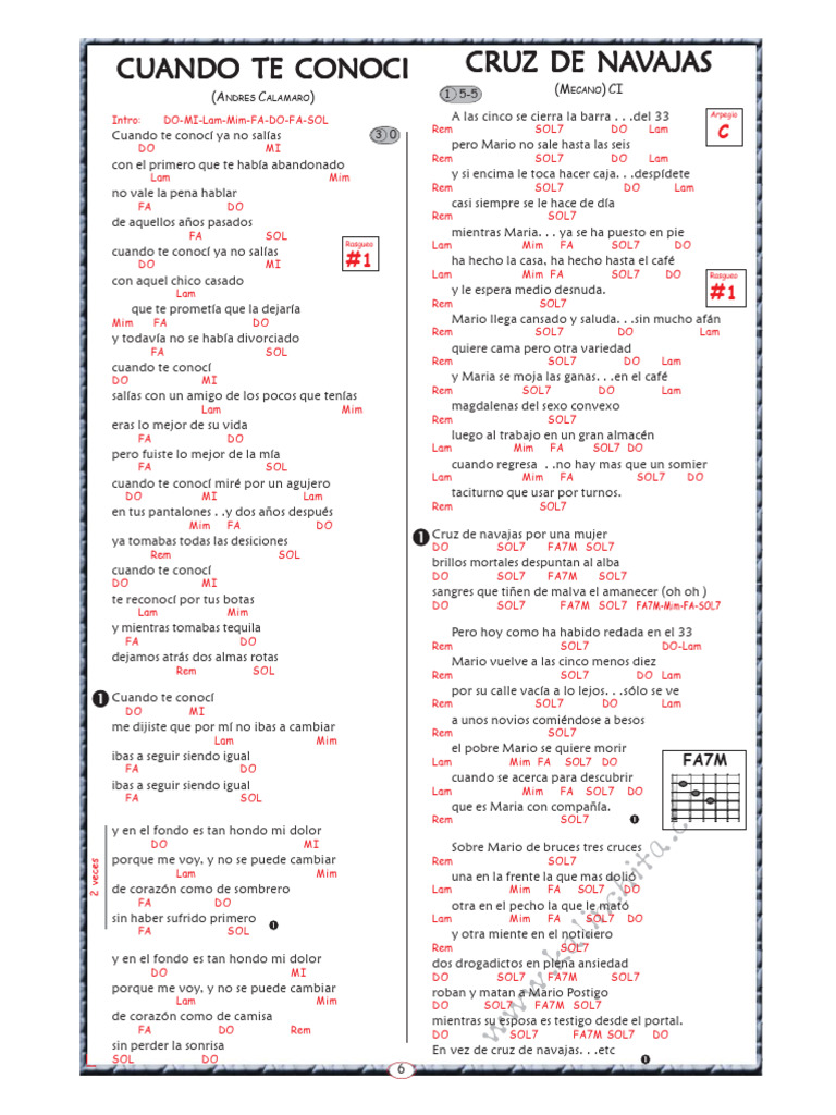 Cuando Te Conoci | PDF