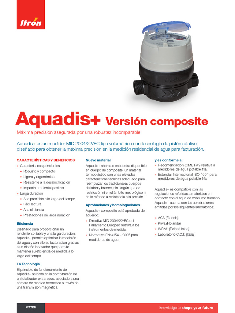 AquadisPlusComposite PB SP Lam 0613 | PDF | Agua