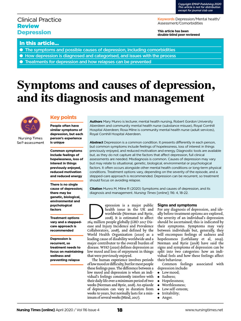 Depression | PDF