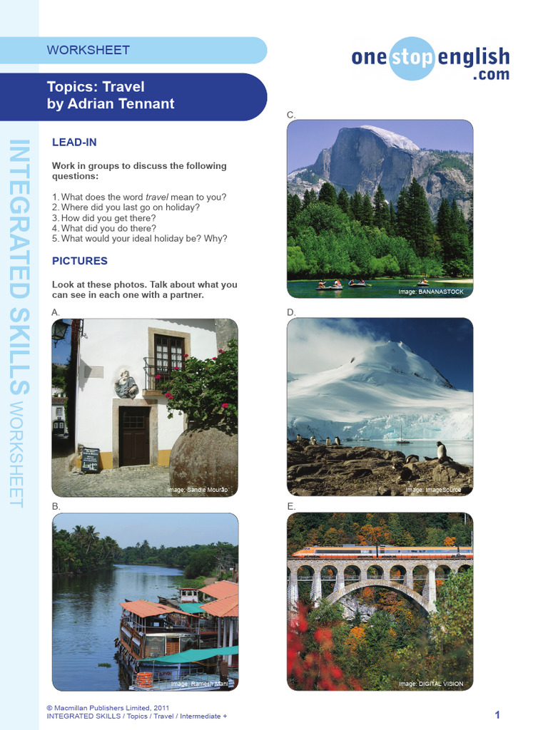 Students Worksheet Intermediate | PDF | Linguistics | Languages