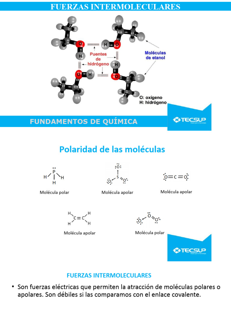 07 - Fuerzas Intermoleculares | PDF | Fuerza intermolecular | Polaridad química