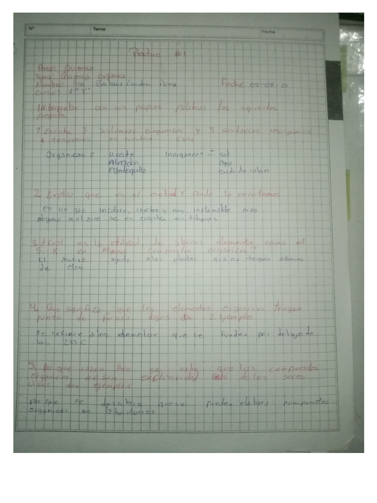 Ana Formulario de Clases | PDF