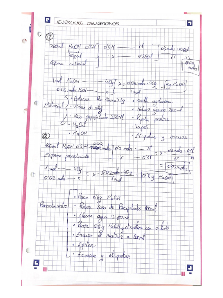 Ejercicios Obl Resueltos | PDF