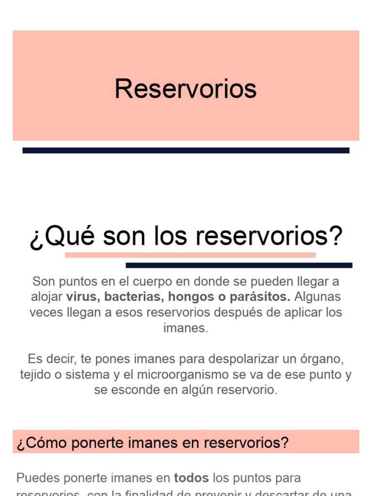 Reservorios | PDF | Patógeno | Microorganismo