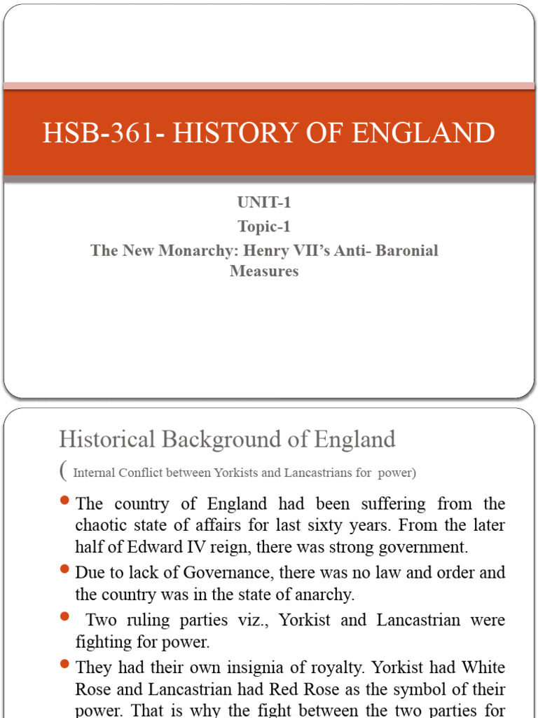 HSB 361 PPT Revised | PDF | House Of York | House Of Lancaster