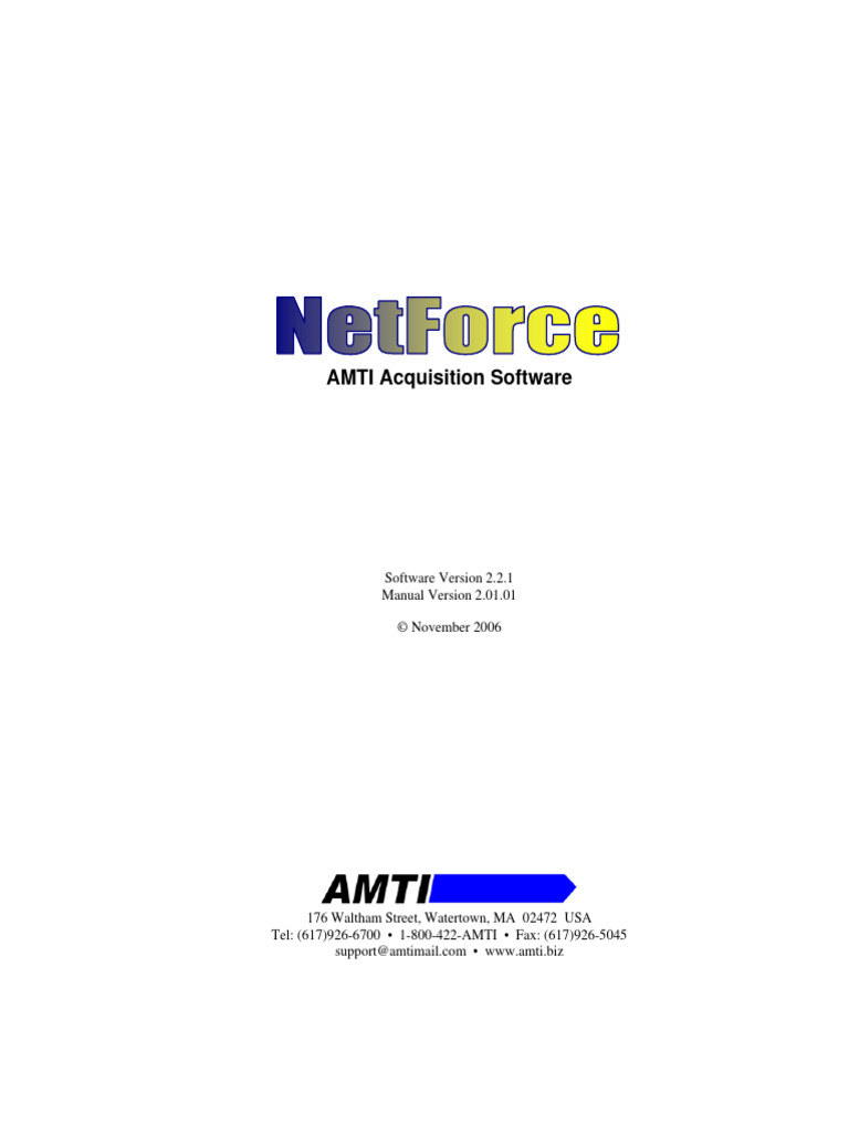 NetForce 2.01.01 | PDF | Computer File | Operating System