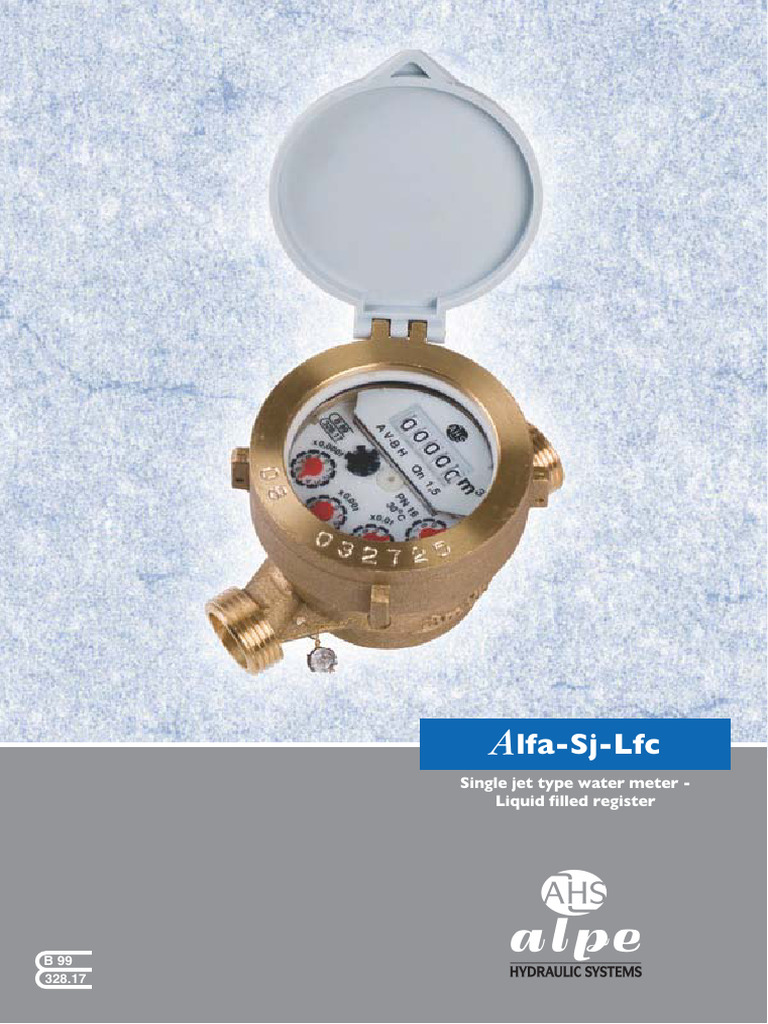 Alfa SJ LFC | PDF | Water | Materials