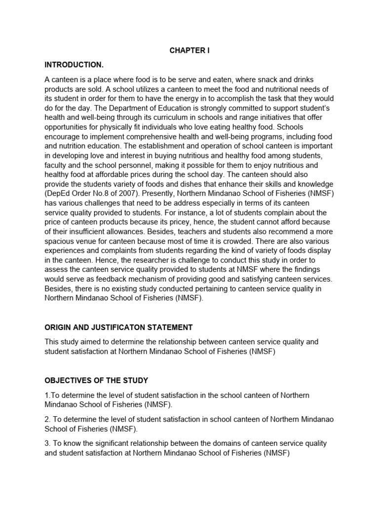 Chapter I | PDF | Healthy Diet | Nutrition