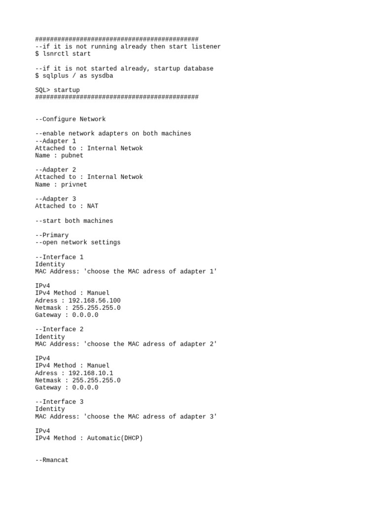 5 Create Recovery Catalog Download Free Pdf Port Computer