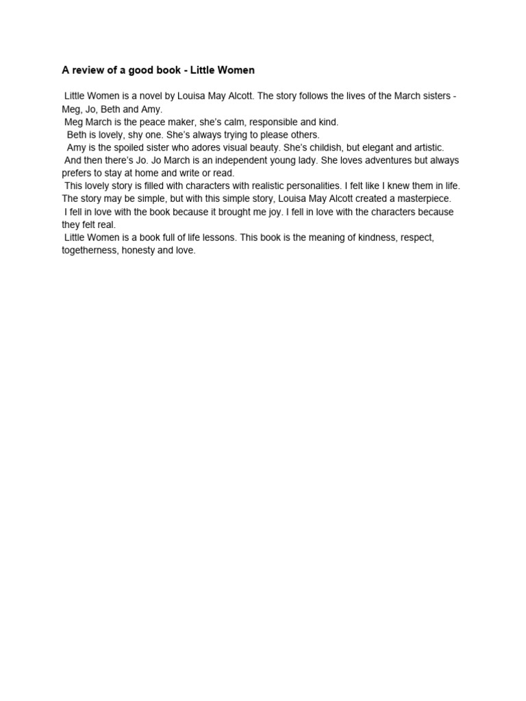 Little Women | PDF