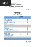 Planificare Saptamana Altfel 2023-2024 Gimnaziu | PDF