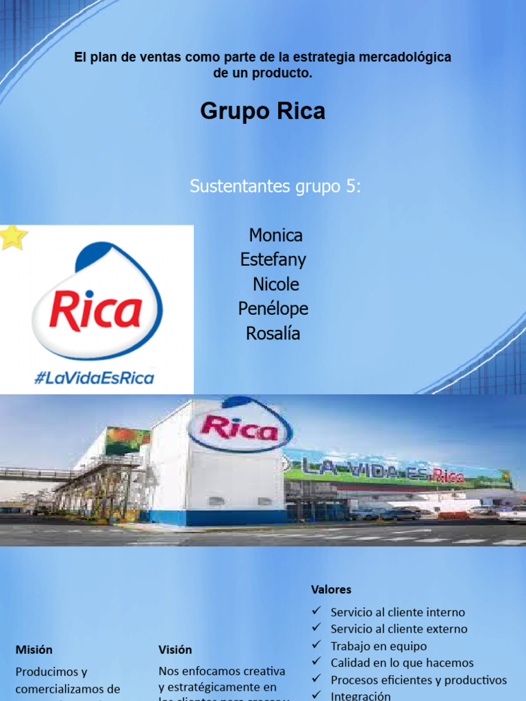 #5 Grupo Rica | PDF