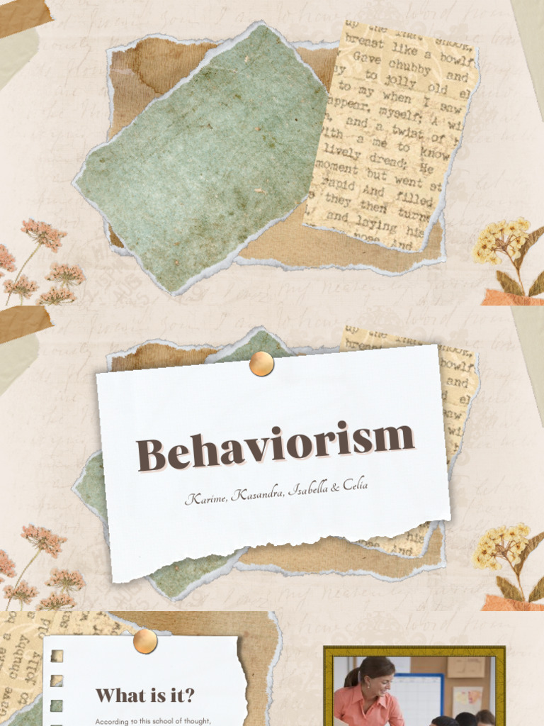 Behaviorism | PDF | Behaviorism | Classical Conditioning Behaviorism | PDF | Behaviorism | Classical Conditioning