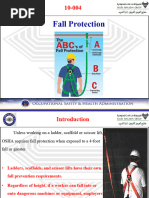 Fall Prevention Plan | PDF | Scaffolding | Safety