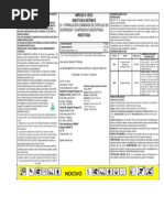Ficha Técnica APTA ® FMC (México) | PDF | Agua | Residuos