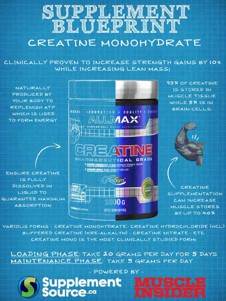 SSca Supplement Blueprint - Creatine v1 | PDF