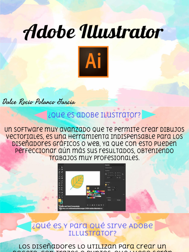 Diseño Computarizado - Presentación Abobe Illustrator | PDF