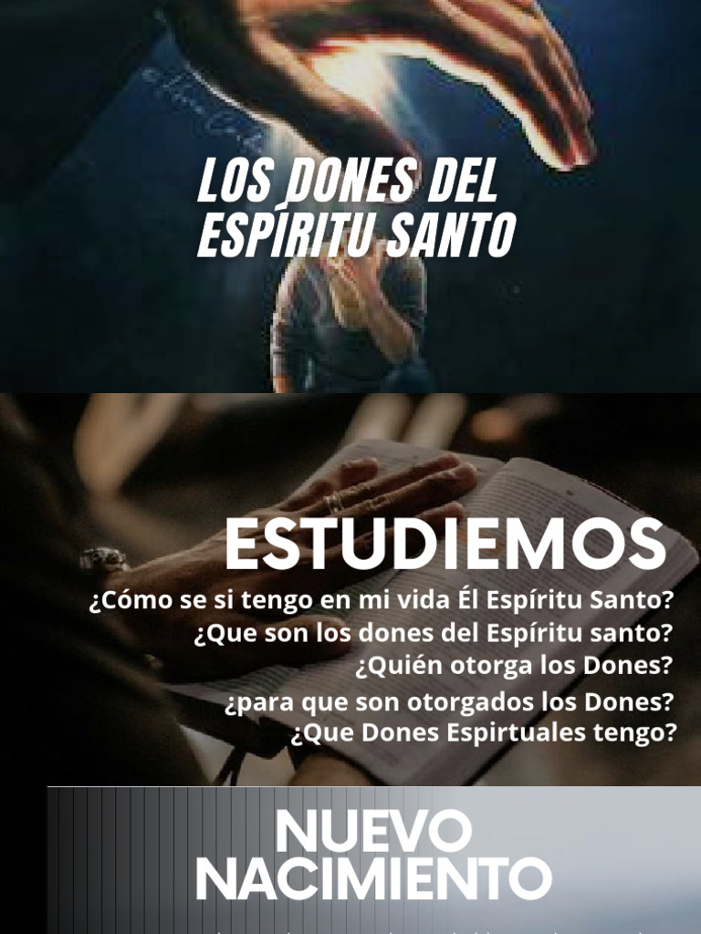 Dones del Espíritu Santo para Niños | PDF | espíritu Santo | Teología