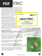 Ficha Técnica de Entrust SC Insecticida | PDF