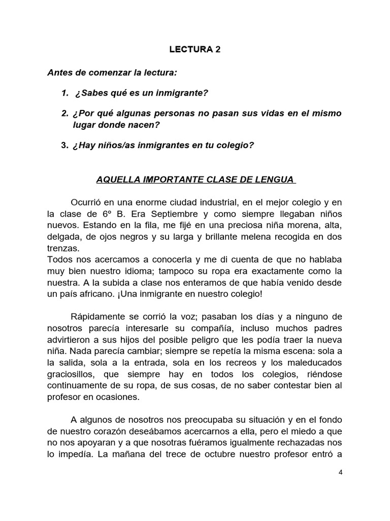 LECTURA2 | PDF