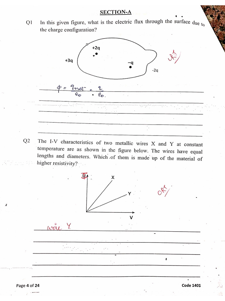 Class 12 Set A Dbse | PDF