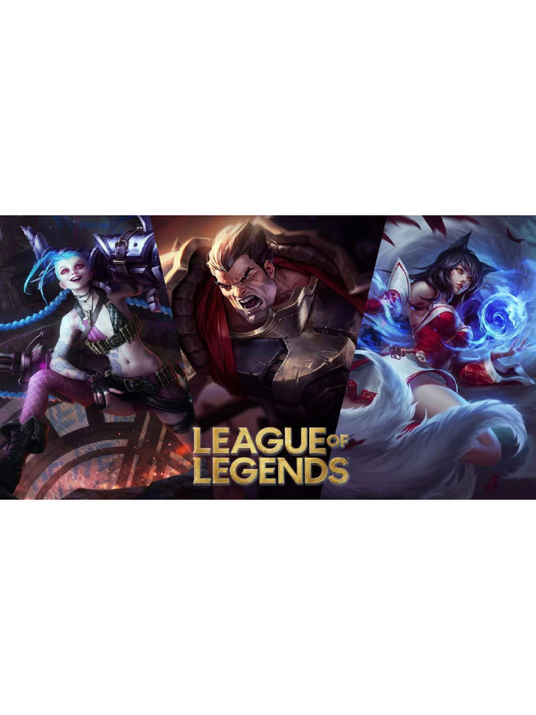 League of Legends Lol Roles Support Adc Mid Jungle Top Champions | PDF