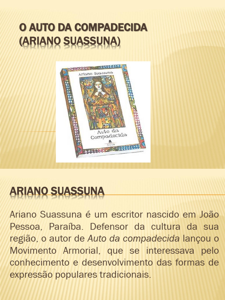 Auto Da Compadecida | PDF | Igreja católica | Teatro